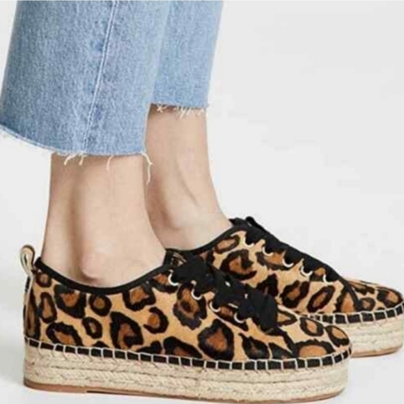 Sam Edelman | Shoes | Sam Edelman Leopard Print Espadrille Sneakers ...
